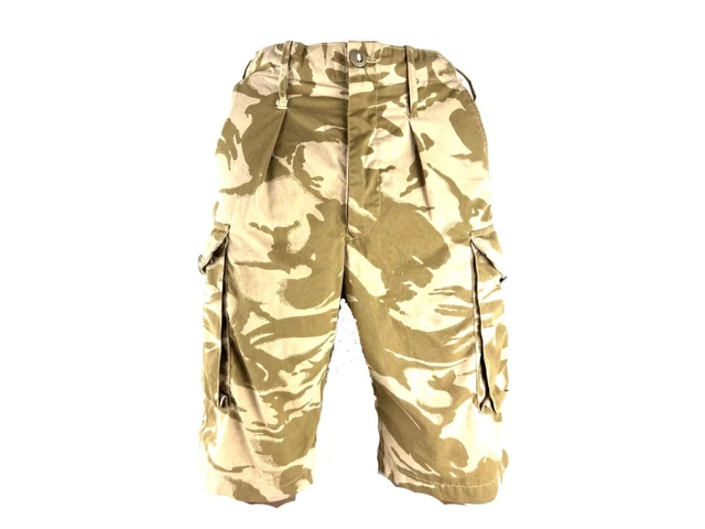 GENUINE BRITISH Army Issue Desert DPM Combat Shorts £19.95 - PicClick UK