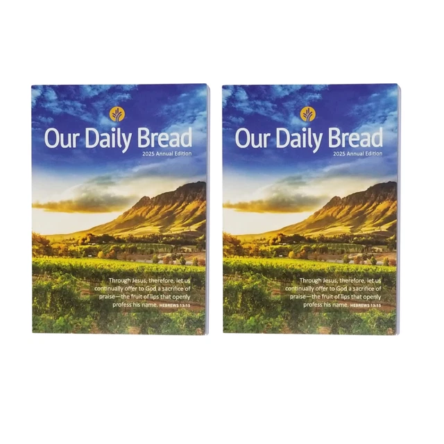OUR DAILY BREAD Devotional 2025 Annual Edition (Pack of 2) $22.11 - PicClick CA
