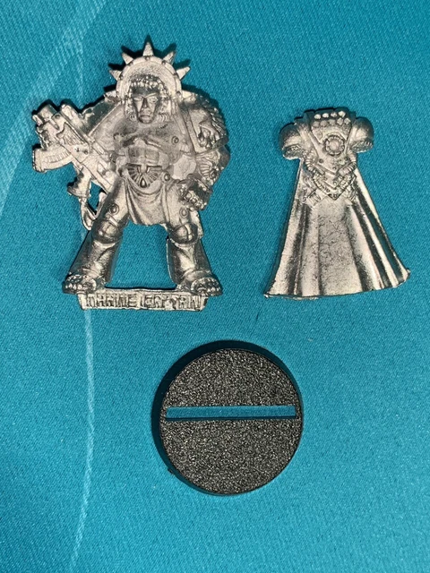 VINTAGE 40K SPACE Marine Blood Angels Captain Tycho Rogue Trader era ...