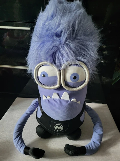 DESPICABLE ME 2 Giant Evil Purple Minion Kevin Soft Toy Plush 25" Rare ...