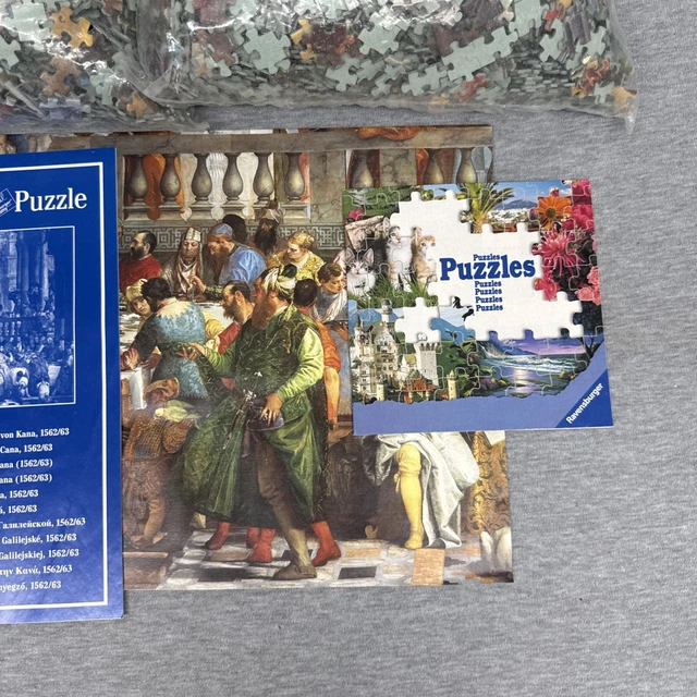 RAVENSBURGER JIGSAW PUZZLE 9000 Pieces Paolo Veronese The Wedding Feast ...