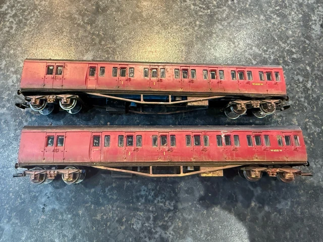 HORNBY OO R4293B BR Suburban "B" Set Coach W6535W in BR Crimson Livery ...