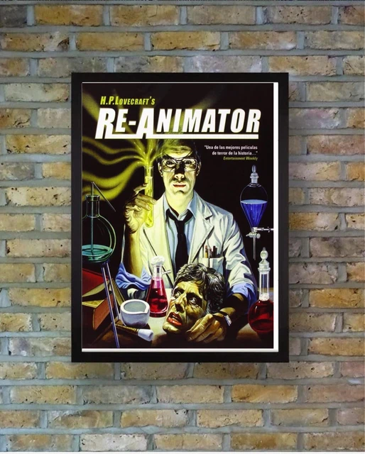 CLASSIC RE-ANIMATOR CINEMA Release Poster 1985 Modern Fine Art A3 ...