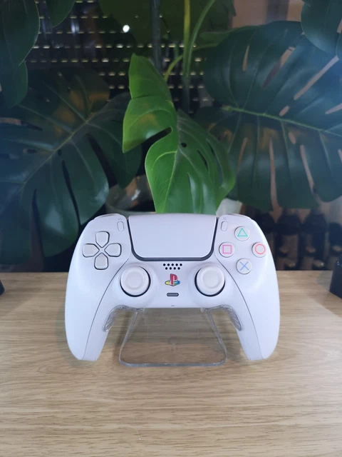 SONY DUALSENSE PS5 Controller - PHANTOM WHITE CUSTOM Design | Retro ...
