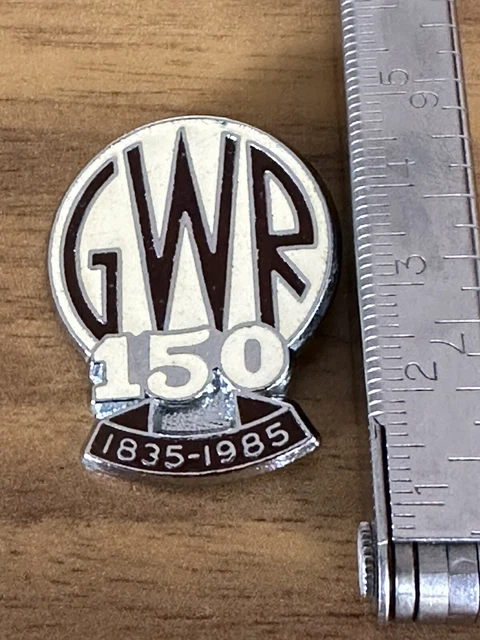 OLD GREAT WESTERN Railways GWR 150 Years Badge No. 8343 £3.00 - PicClick UK