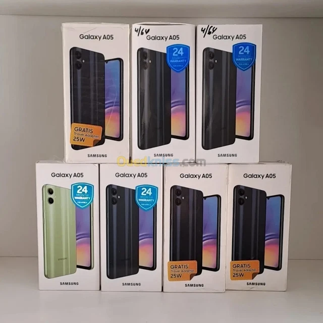 SAMSUNG GALAXY A05 A05S Blue Black 128 Go 5000 mAh SM-A055F SM-A057 ...