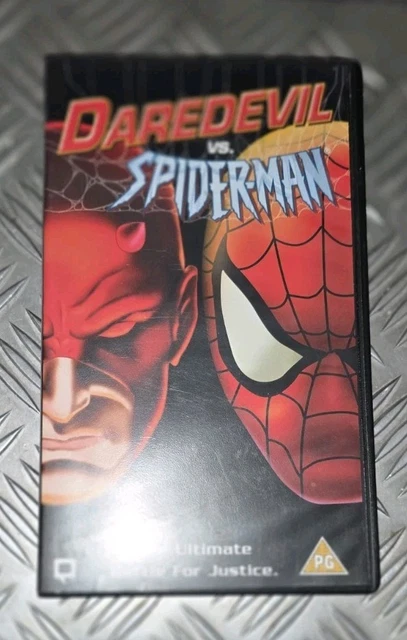 DAREDEVIL VS. SPIDER-MAN VHS 2003 Video Tape Marvel Comics £13.00 ...