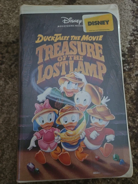 DUCK TALES THE Movie~Treasure Of The Lost Lamp Vhs~Rated G~74 Minutes ...