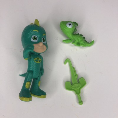 DISNEY PJ MASKS GEKKO Greg & Pet Lizard LIONEL Action FIGURE LOT C4-47 ...