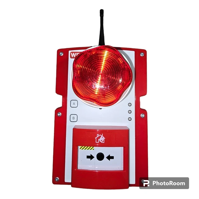 WES+ SOUNDER BUILDING Call Point Fire Alert Unit W2-FPT-CSS-R-A £40.00 ...