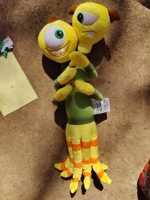 DISNEY PIXAR MONSTERS University Terry Terri Plush Stuffed Animal 16" £ ...