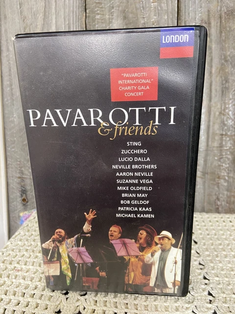 VINTAGE PAVAROTTI AND Friends VHS 1993 With Insert £8.89 - PicClick UK
