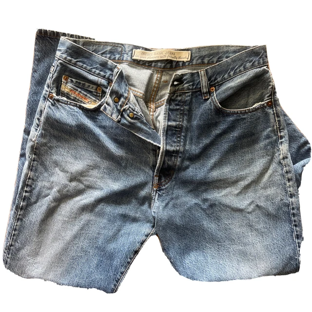 DIESEL INDUSTRY KEETAR JEANS TROUSERS ORIGINAL MADE IN ITALY VINTAGE ...