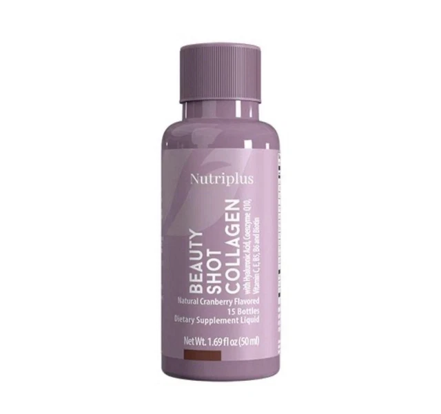 NUTRIPLUS BEAUTY SHOT Collagen Farmasi Liquid High Collagen 15 Shots 🔥🔥 ...