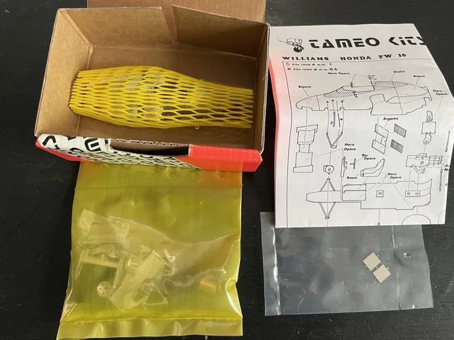TAMEO KITS TMK 23 Williams Honda Fw10 Mansell 1985 F1 Car Metal Kit 1: ...