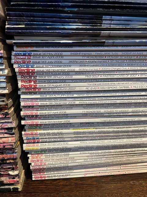 ONE CLASSIC REDLINE Car Magazine Issue 34 2001- Issue 172 2011 Single ...