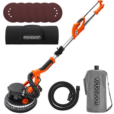 750W ELECTRIC SANDER giraffe wall polisher grinder pipe bag 80 led ...