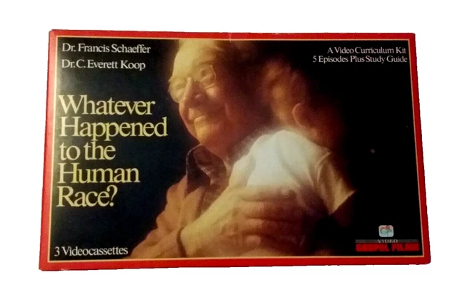 WHATEVER HAPPENED TO the Human Race? 3 VHS Study Guide Schaeffer Koop ...