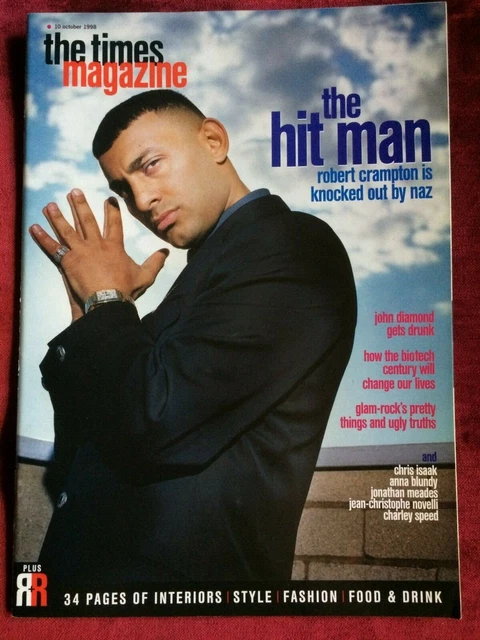 TIMES MAGAZINE 10/10/1998 Prince Naseem Hamed Chris Isaak Glam Rick ...