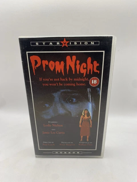 PROM NIGHT HORROR Vhs Video Pal £12.95 - PicClick UK