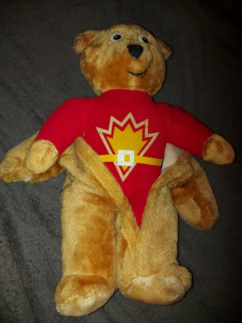 VINTAGE 1984 ORIGINAL Super Ted Transforming Soft Plush Toy Good ...