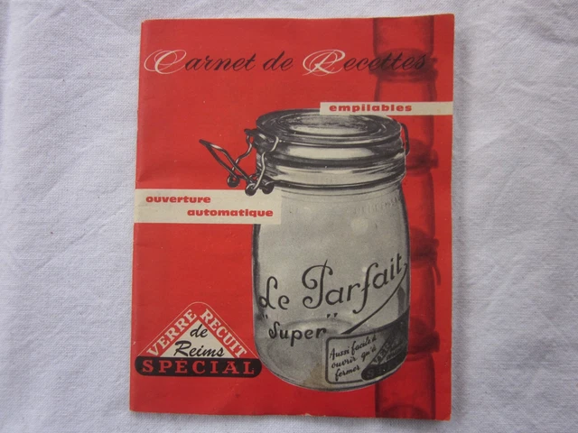 CARNET DE RECETTES Le Parfait 1973 EUR 2,30 - PicClick FR