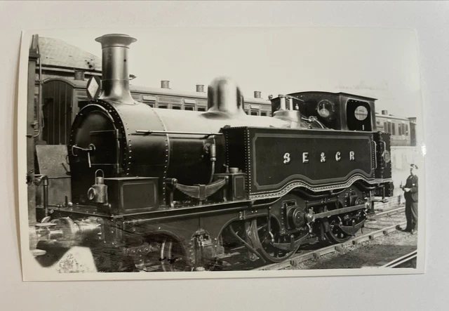 RAILWAY LOCOMOTIVE PHOTOGRAPH - Secr South Eastern & Chatham Railway ...