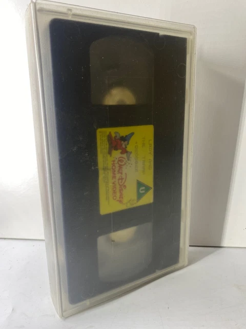 WALT DISNEY HOME Video - Lady and the Tramp On VHS Video Cassette Tape ...