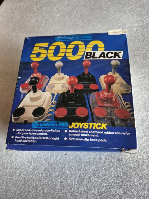 COMPETITION PRO 5000 (Commodore Amiga, XL, ST, 64) works in OVP 8-bit ...