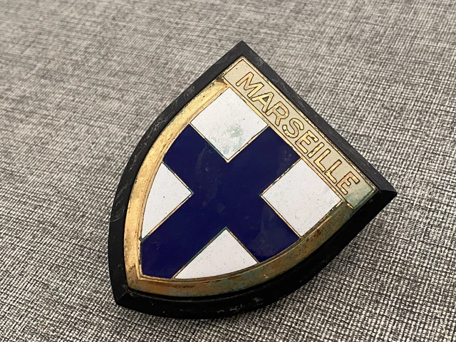 AUTOMOBILIA BADGE ÉMAILLÉ insigne Marseille Drago EUR 90,00 - PicClick FR