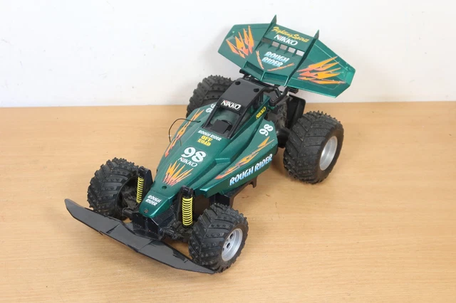 NIKKO ROUGH RIDER Off Road RC Car 1990s Vintage UNTESTED 98 Radio ...