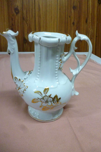 ANTIKE-PRUNK-KAFFEEKANNE VON-TPM SCHLESIEN ab 1845- RARITÄT !! EUR 50 ...