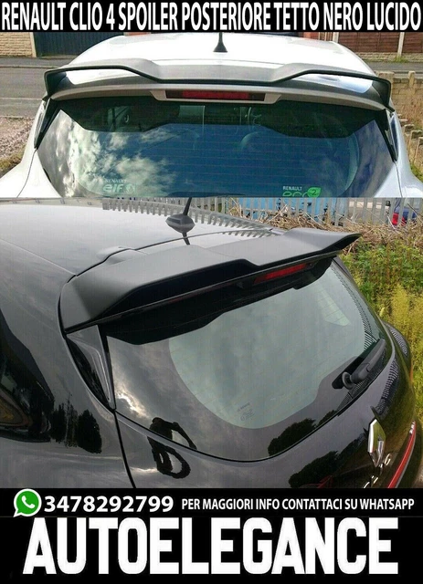 RENAULT CLIO 4 Iv Rs Cup 2012-2018 Spoiler Spoiler De Toit Noir ...