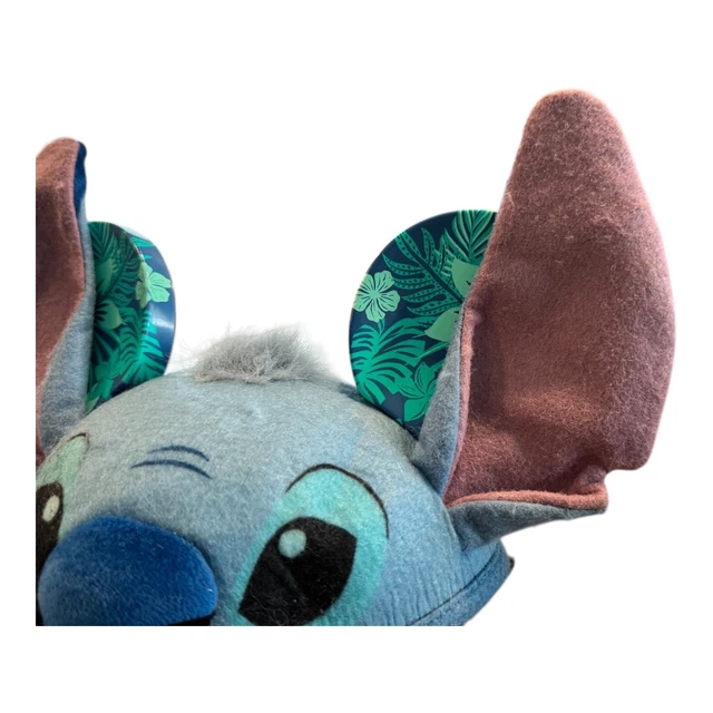 RARE DISNEY AULANI Stitch Mickey Mouse Ears Youth Size Hawaiian Hat Cap ...