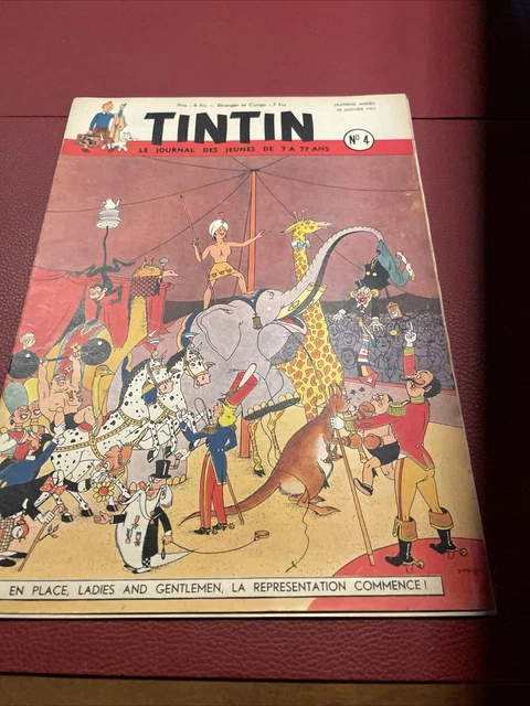 TIM E STRUPPI Tintin 4 1953 Passi Sulla Luna Vandersteen Bob De Moor ...