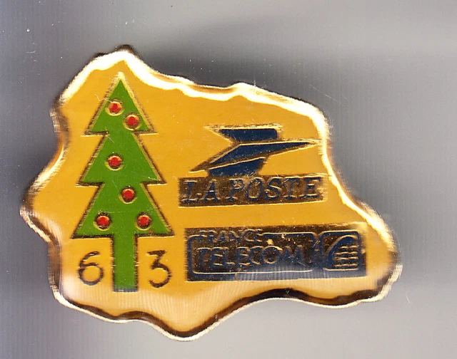 RARE PINS PIN'S .. Ptt La Poste France Telecom Auvergne Noel Puy De Dome 63 ~By EUR 4,99 ...