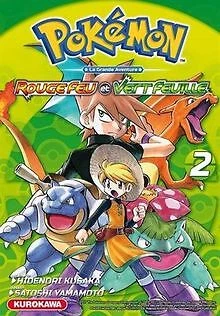 POKÉMON ROUGE FEU - Vert Feuille - T2 (2) de KUSAKA, ... | Livre | état ...