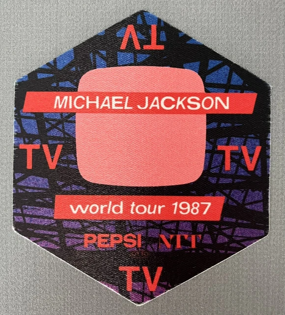 PASS VIP MICHAEL Jackson Concert Bad Tour 1987 Ticket EUR 65,00 ...
