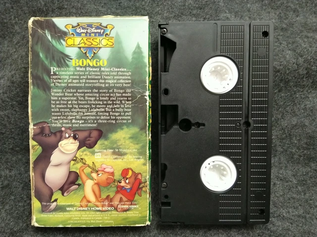 VHS WALT DISNEY Mini Classics - Bongo (VHS, 1991) EUR 10,61 - PicClick DE