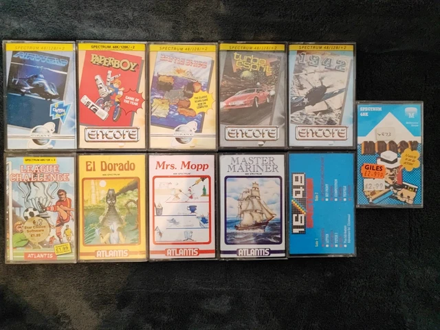 11 X SINCLAIR Zx Spectrum Games Bundle *UNTESTED* £3.83 - PicClick UK