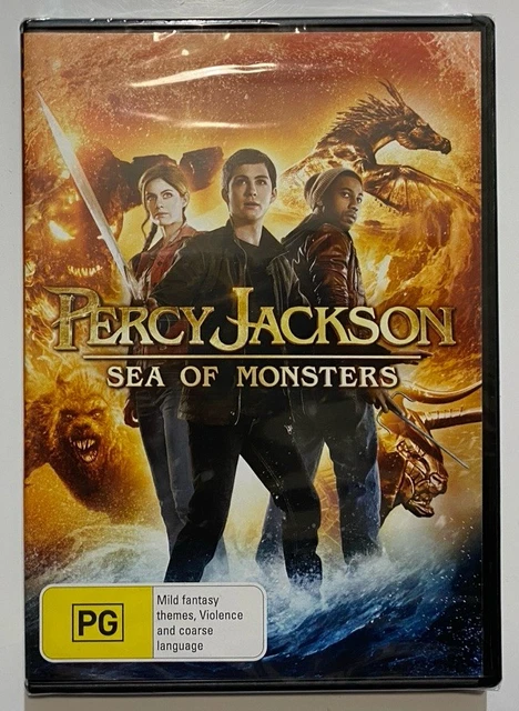 PERCY JACKSON SEA Of Monsters DVD Movie Film Family Fantasy Region 4 ...