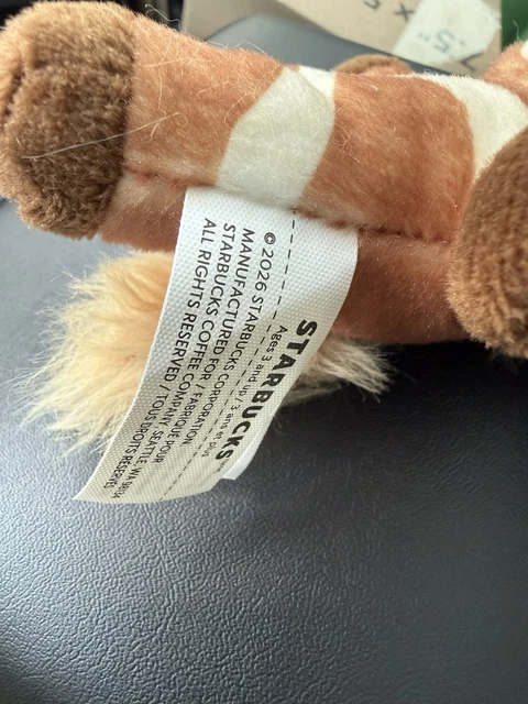 STARBUCKS LUNAR YEAR 2026 Horse Bearista Plush Keychain New $53.56 ...