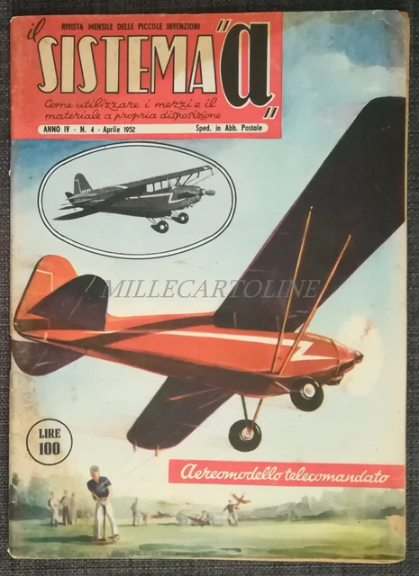 MAGAZINE INVENTIONS SYSTEM "A" - Remote Controlled Model Aircraft - N°4 ...