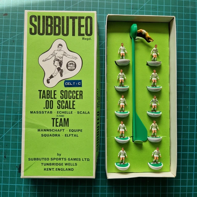 VINTAGE 1970S HW Subbuteo Ref 25 Celtic - Sporting £24.95 - PicClick UK