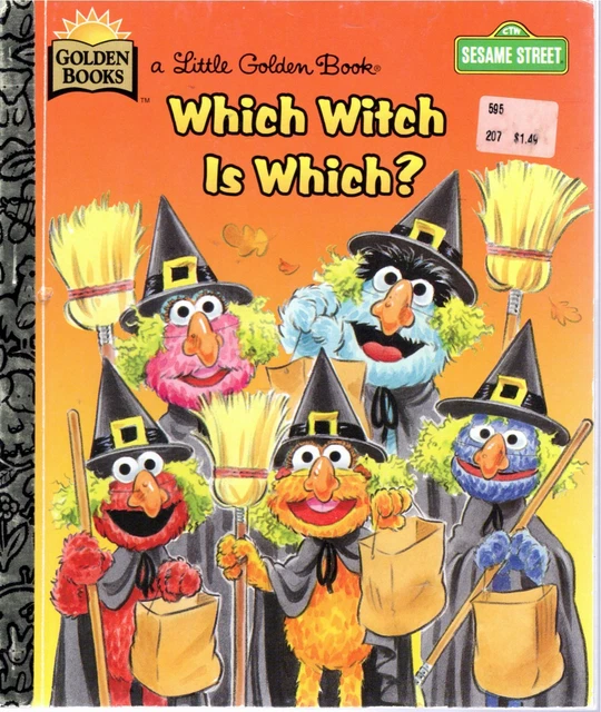 WHICH WITCH IS Which? (Sesame Street) - Little Golden Book £6.22 ...