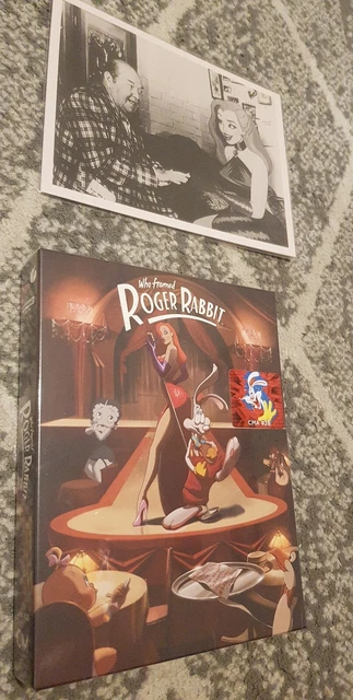 WHO FRAMED ROGER Rabbit - Cma #28 Cinemuseum 4K Uhd Blu Ray Steelbook ...
