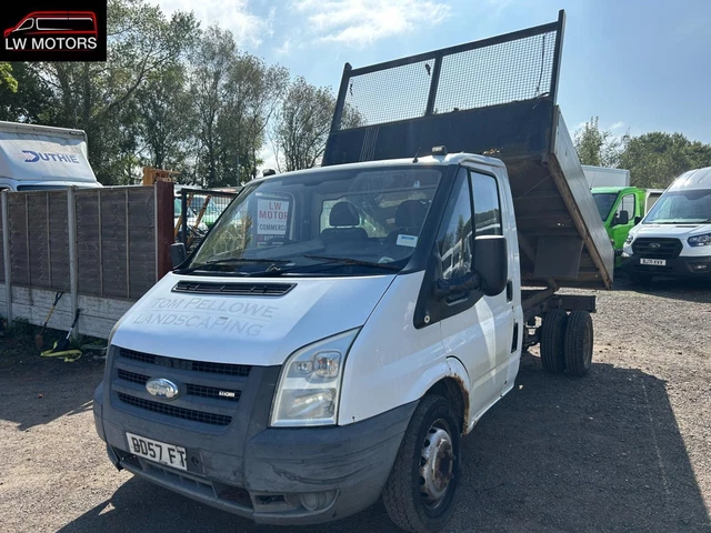 FORD TRANSIT T350 100 Bhp Tipper 2007 57 Reg £2,299.00 - PicClick UK