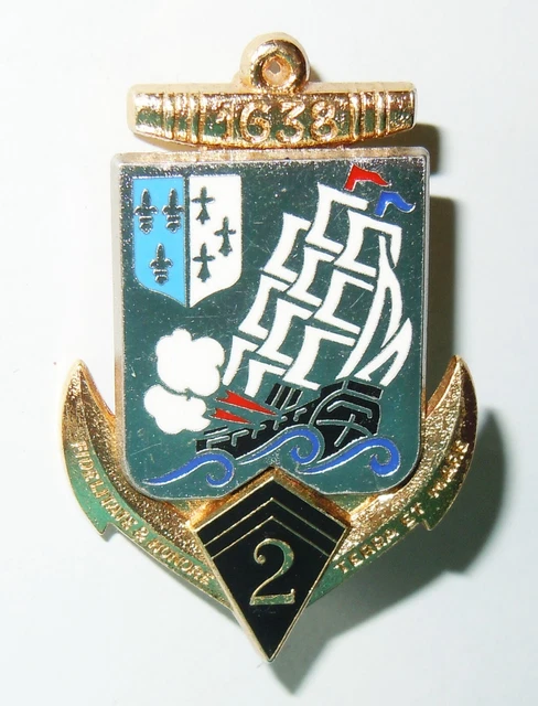 INSIGNE 2° REGIMENT D'INFANTERIE DE MARINE - 2° RIMa - Delsart EUR 5,00 - PicClick FR