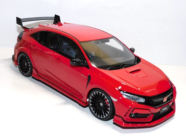OTTO MODELS HONDA Civic Type R Mugen Fk8 Red 1/18 Scale Ot957 Resin £ ...