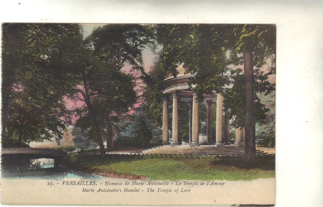VERSAILLES - HAMEAU Marie-Antoinette - Le temple de l'Amour ( i 1639 ...